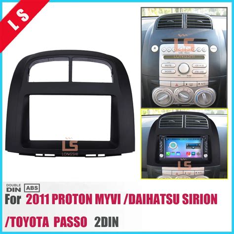 Din Car Radio Frame Fascia Panel Kit For PROTON MYVI DAIHATSU SIRION TOYOTA PASSO