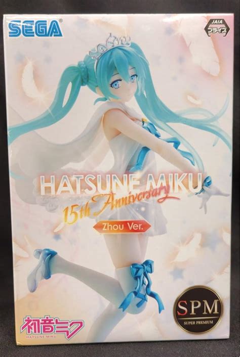 Miku 15th Anniversary Zhou Ver Spm Figure Sega Hatsune Miku For Sale
