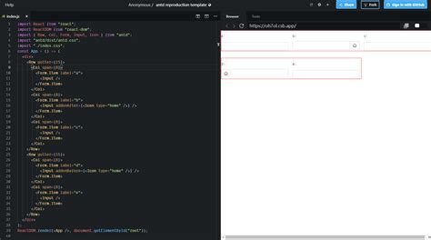 Form Item使用Row Col布局Input addonbefore after显示错位 Issue ant design ant design GitHub