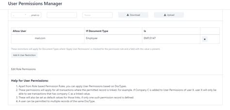 role based module access frappe forum