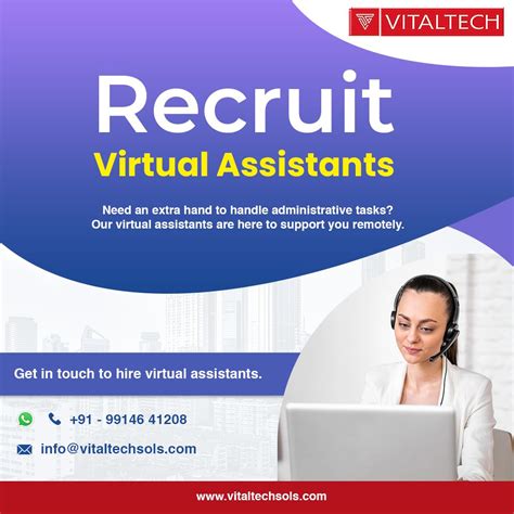 Vitaltech Solutions On Linkedin Virtualassistants