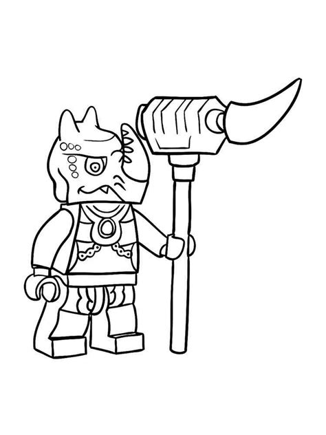Lego Chima Coloring Pages