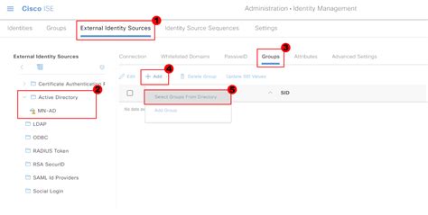Cisco ISE Admin Access Via Active Directory