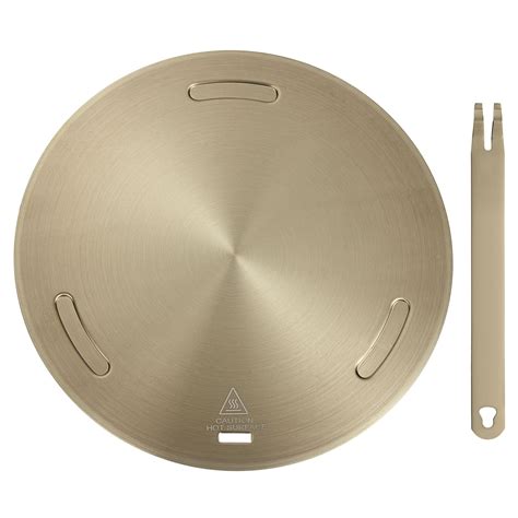 Heat Diffuser Plate For Gas Stove 94 Inch With Removable Handle Rose