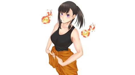 Fire Force Maki Oze 4k Wallpaper Kolpaper Awesome Free Hd Wallpapers