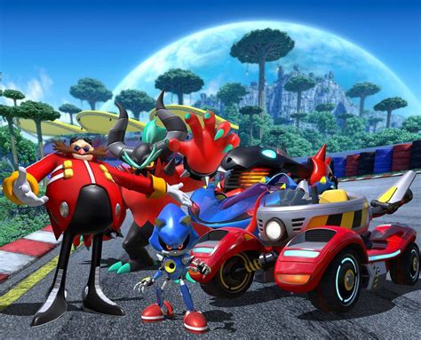 Team Sonic Racing Wallpapers Wallpaper Cave