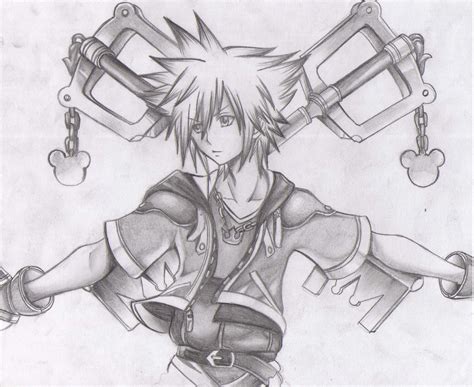 Sora Kingdom Hearts By Ryuukeru On Deviantart
