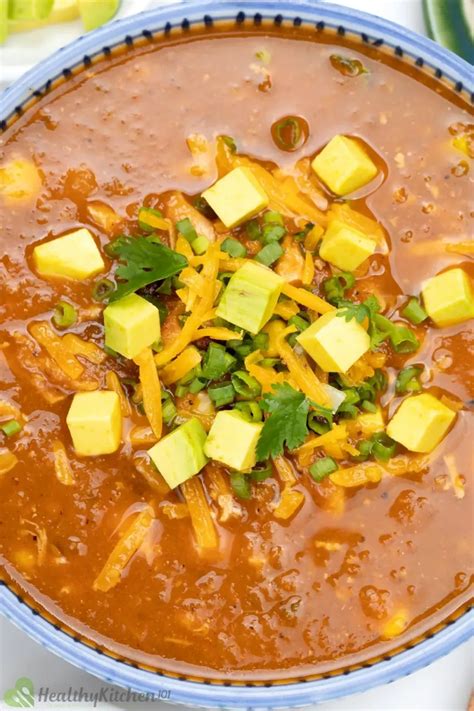 Chicken Tortilla Soup Recipe A Heart And Healthy Tex Mex Soup