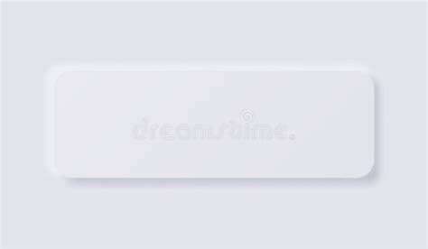 white neumorphism soft ui design for web design application ui and more stock vector