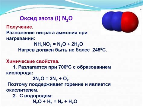 Оксиды азота - презентация онлайн