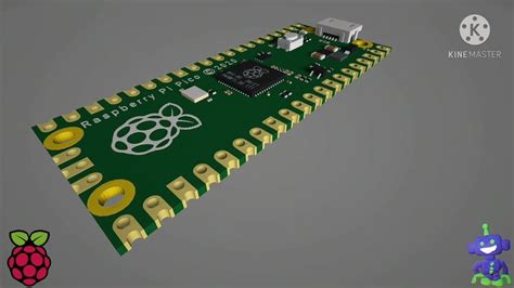 3d Raspberry Pi Pico In Tinkercad Youtube