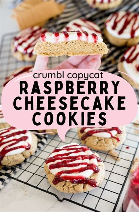 Copycat Crumbl Raspberry Cheesecake Cookies Cooking With Karli Artofit