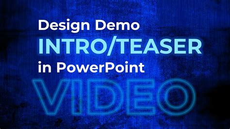 Thiết Kế Intro Teaser Trailer Bằng Powerpoint 🔥 Office365 Shorts