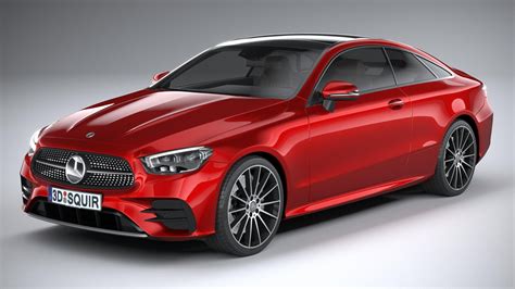 Mercedes E Class Coupe Amg Line 2021 3d Model By Squir