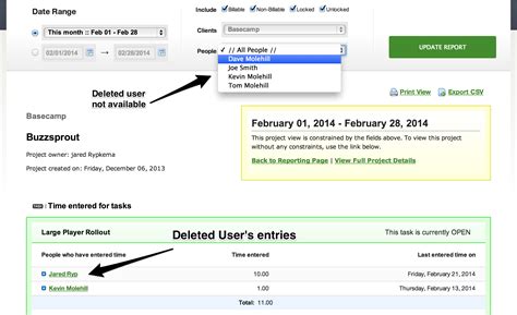 Does A Deleted User Show Up In My Reports