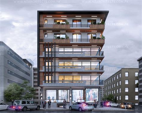 Modern Commercial Plaza Design - ACCO No# 1 Construction Company in ...