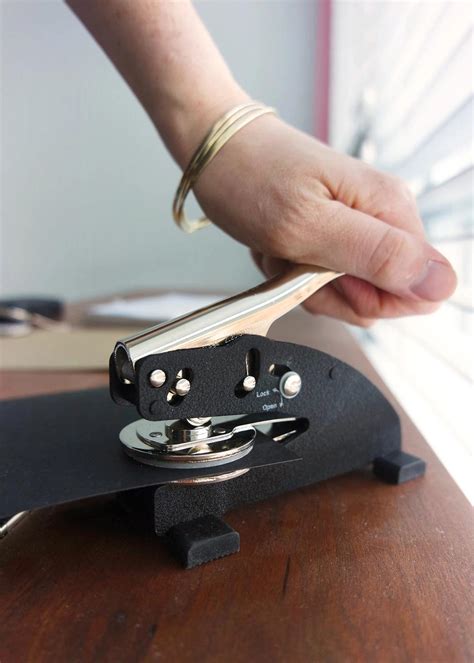 Large Paper Embosser Rubber Stamps 4u
