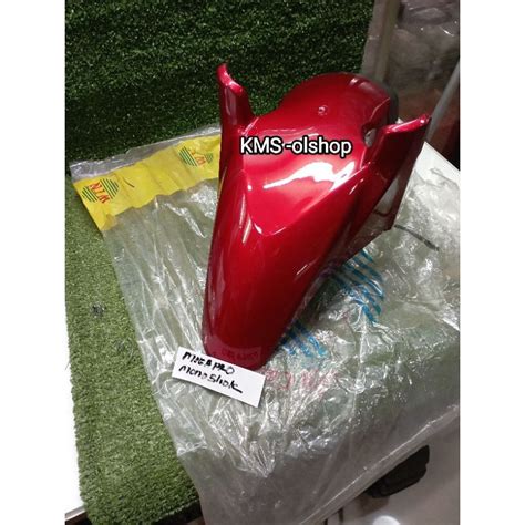 Jual Spakbor Depan Slebor Depan Honda Megapro Monoshock 2010 Merah Maron WIN Shopee Indonesia