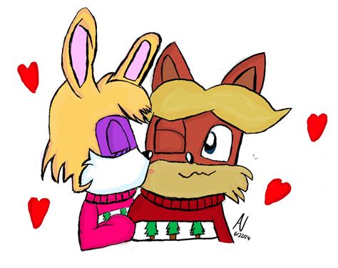 Bunnie X Antoine By Nateanimates12 On Deviantart