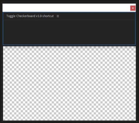 دانلود اسکریپت Toggle Checkerboard V1 0 برای افترافکت Win Mac