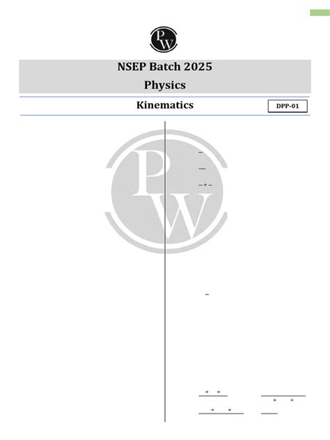 kinematics dpp 01 of lec 03 nsep 2 year integrated program66261 pdf