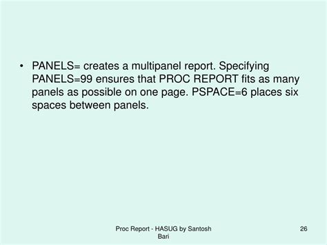 ppt proc report a step by step introduction to proc report and