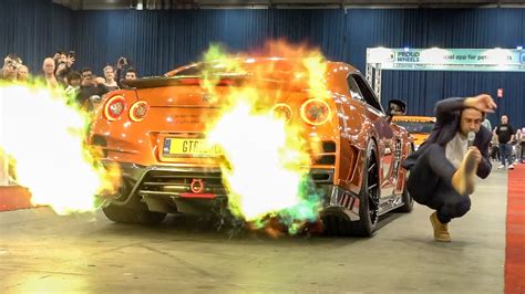 BEST OF Flames & Bangs 2022 ! 2000HP GT-R, Capristo SVJ, 1000HP Supra, Golf 6 GTI, Skyline R34 ...