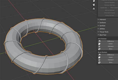 Addon For Spiral Around A Toroid Shape Python Support Blender
