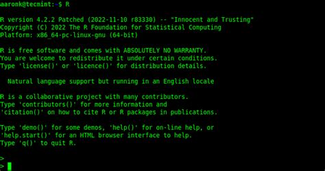 Cómo instalar el lenguaje de programación R en Linux Ilinuxgeek