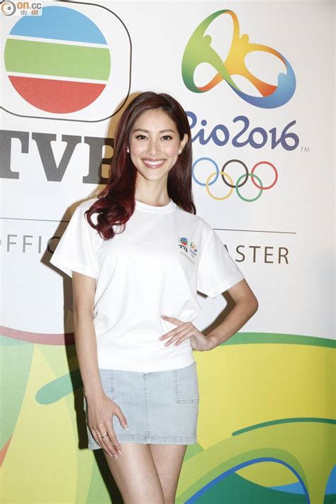 Tvb粉丝俱乐部 陳凱琳和胡定欣（grace）到尖沙咀出席「2016奧運在無綫」記者會，陳凱琳表示最喜歡看跳水項目