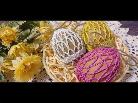 ЧЕХОЛ ДЛЯ ПАСХАЛЬНОГО ЯЙЦА крючком / EASTER EGG Crochet CASE ...