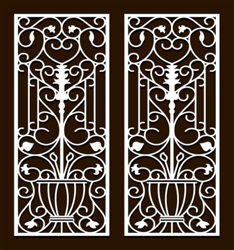 Design Pattern Screen Panel 3d Model Vector Files