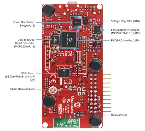 Wbz351 Curiosity Board Ev19j06a Microchip Technology Mouser