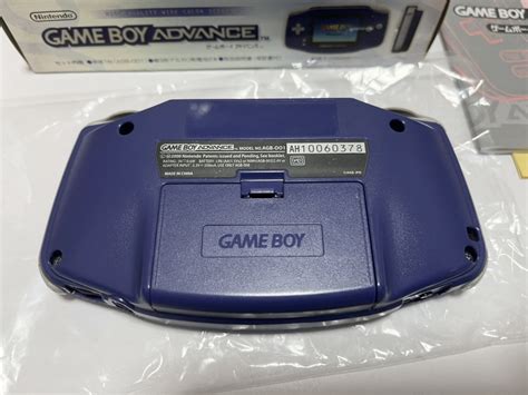 Yahooオークション 【gba】ゲームボーイアドバンス 本体 バイオレット