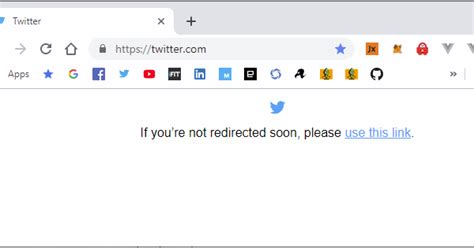 Twitter Redirect Issue In Chrome With Pia