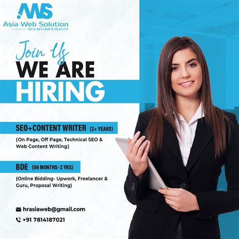 Linkedinconnections Asiawebsolution Hiring Immediate Seo Onpage