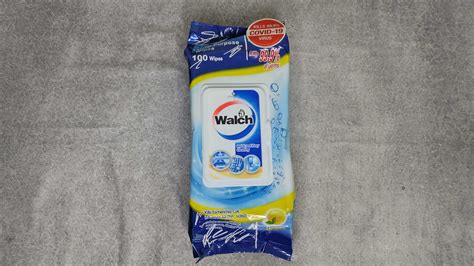 Walch® Multi Purpose Disinfectant Wet Wipes 100pcs Lemon