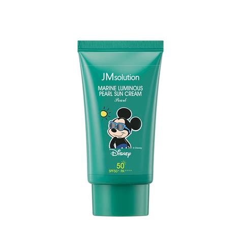 제이엠솔루션 디즈니 미키마우스x청광 마린 진주 선크림 50ml Spf50pa 홈플러스 택배배송