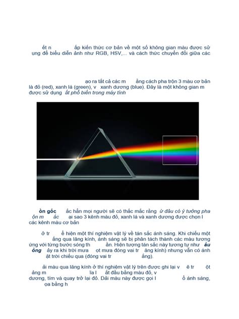 Xử Lý Ảnh Cơ Bản Với Opencv Trong Python V1 Pdf