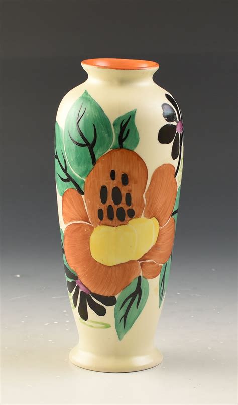 Clarice Cliff Latona Eden Vase C 1930