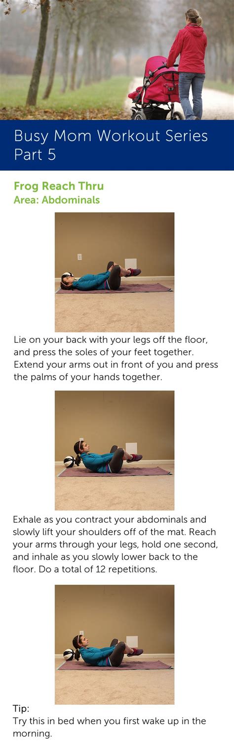 Busy Mom Try This Workout Move In Our 6 Week Series And Get Your Daily