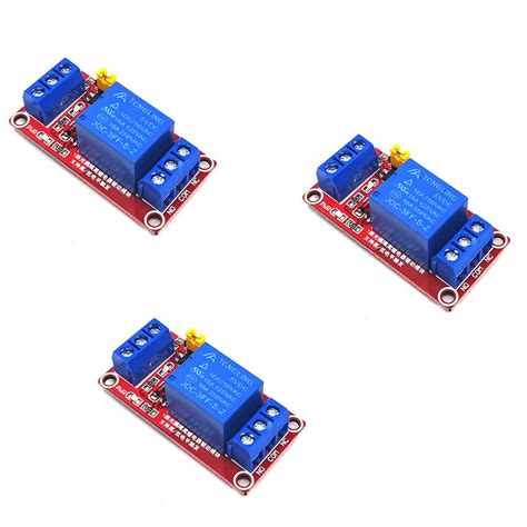 Amazon unids V módulo de relé con optoacoplador alto o bajo nivel gatillo placa de