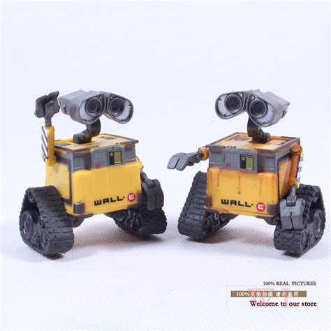 2 Styles Optional Cartoon Movie Wall E Toy Walle Eve Figure Toys Wall E ...
