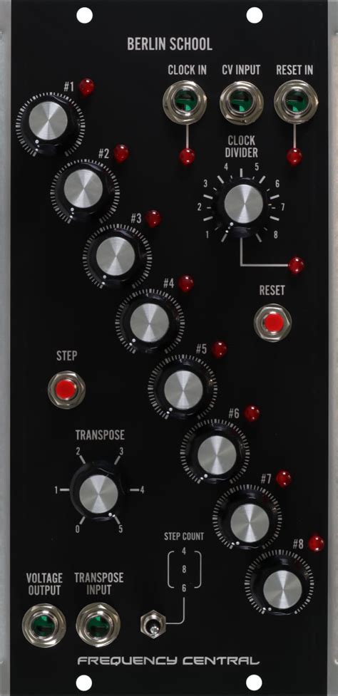 Frequency Central Intros Berlin School Sequencer For Mu Eurorack
