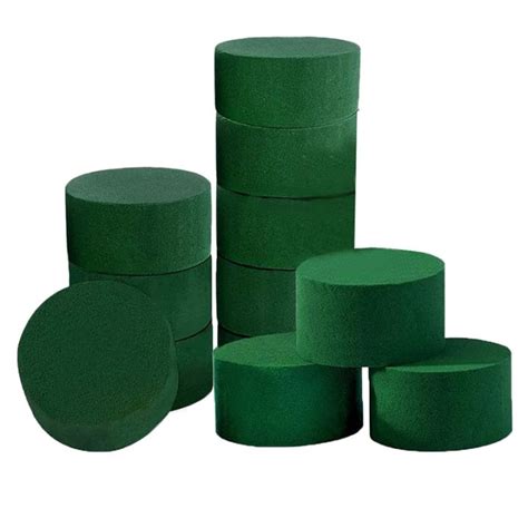 Floral Foam 12 Pcs Dry Andwet Flower Foam Round Florist Styrofoam Blocks