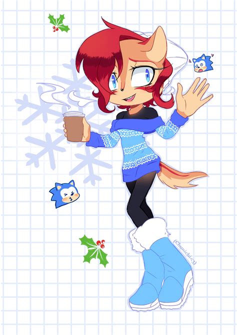 213724 Safe Artistchunichi12 Princess Sally Acorn Sonic