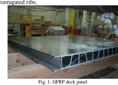 Figure 1 From Analytical Performance Of Hybrid Gfrp Deck Panel Strengthen With Corrugated Ribs Figure 1 From Analytical Performance Of Hybrid Gfrp Deck Panel Strengthen With Corrugated Ribs