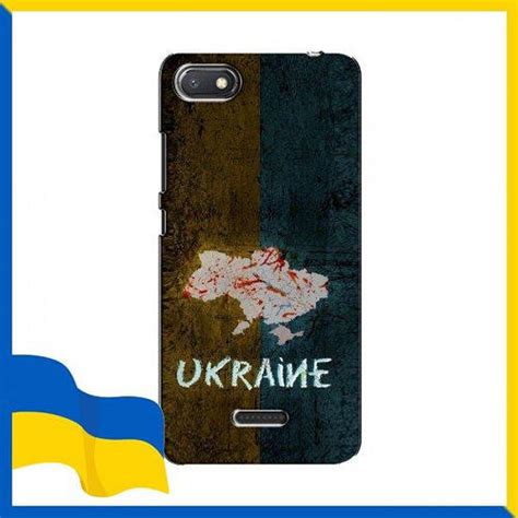 Патриотические чехлы Карта Украины для Xiaomi Redmi 6A / Принт Укарина ...