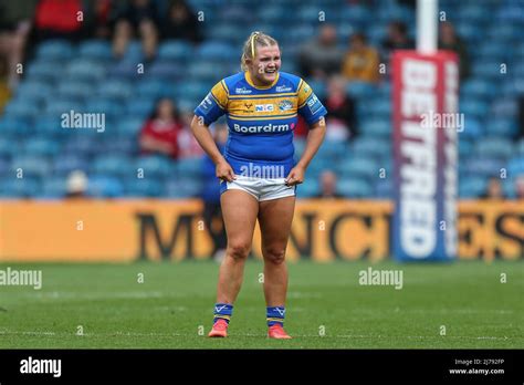 Zoe Hornby 15 Of Leeds Rhinos During The Game In On 572022 Photo