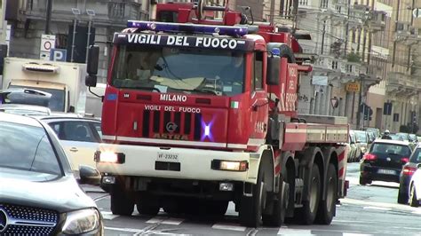 PARTENZA AUTOGRU APS SAF SAF FLUVIALE UCL AS APS VVF MILANO